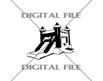 Bounce house svg | Etsy