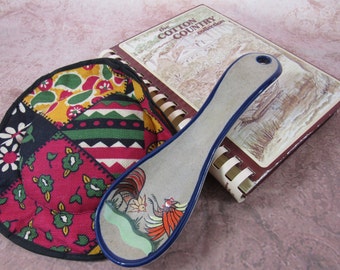 Rooster spoon rest | Etsy