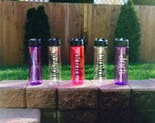 Motivational water bottle | Etsy