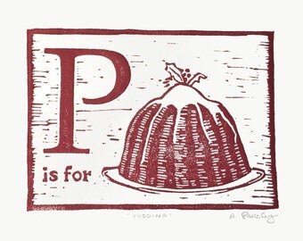 Linocut christmas | Etsy