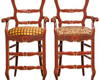 Antique bar stool | Etsy