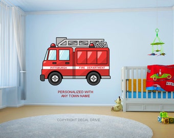 Fireman nursery | Etsy