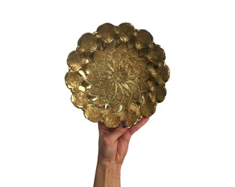 Brass wall hanging | Etsy