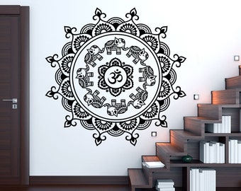 Om wall decal | Etsy