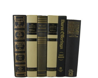 Vintage Books & Decorative Book Sets for Home by DecadesOfVintage