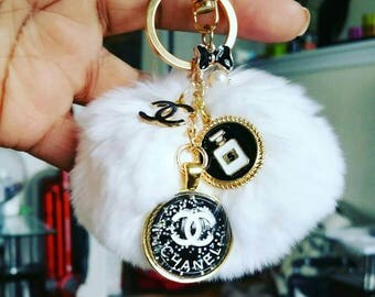 Chanel keychain | Etsy