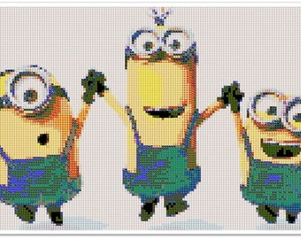 Minion cross stitch | Etsy