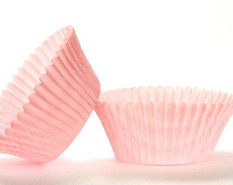 Pink cupcake liners | Etsy