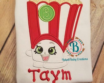 3 Poppy Corn Popcorn Box Original Shopkins Birthday