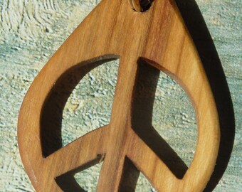 Wooden peace sign | Etsy
