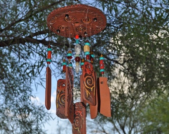 Ceramic wind chime | Etsy
