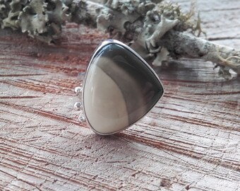 Jasper ring | Etsy