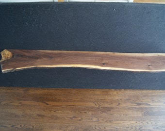 Live Edge Floating Bar and Wine Rack by RocksandRootsAccents