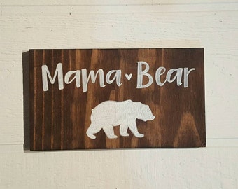 Mama bear signs | Etsy