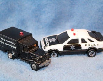 Vintage police car | Etsy