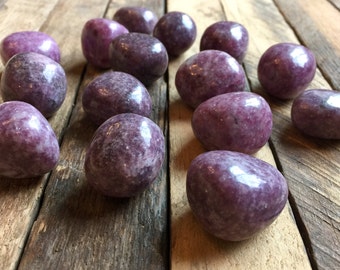 Purple lepidolite | Etsy