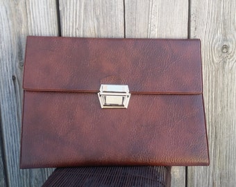 Leather folder | Etsy