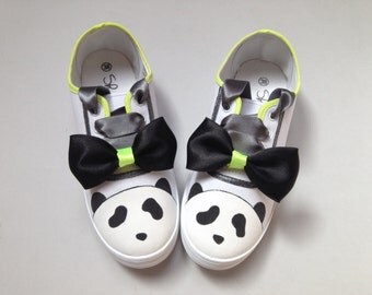Panda shoes | Etsy