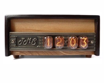 Nixie tube clock | Etsy