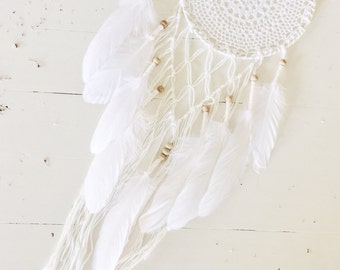 White dream catcher | Etsy