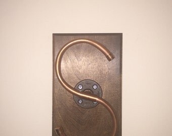 Copper pipe art | Etsy