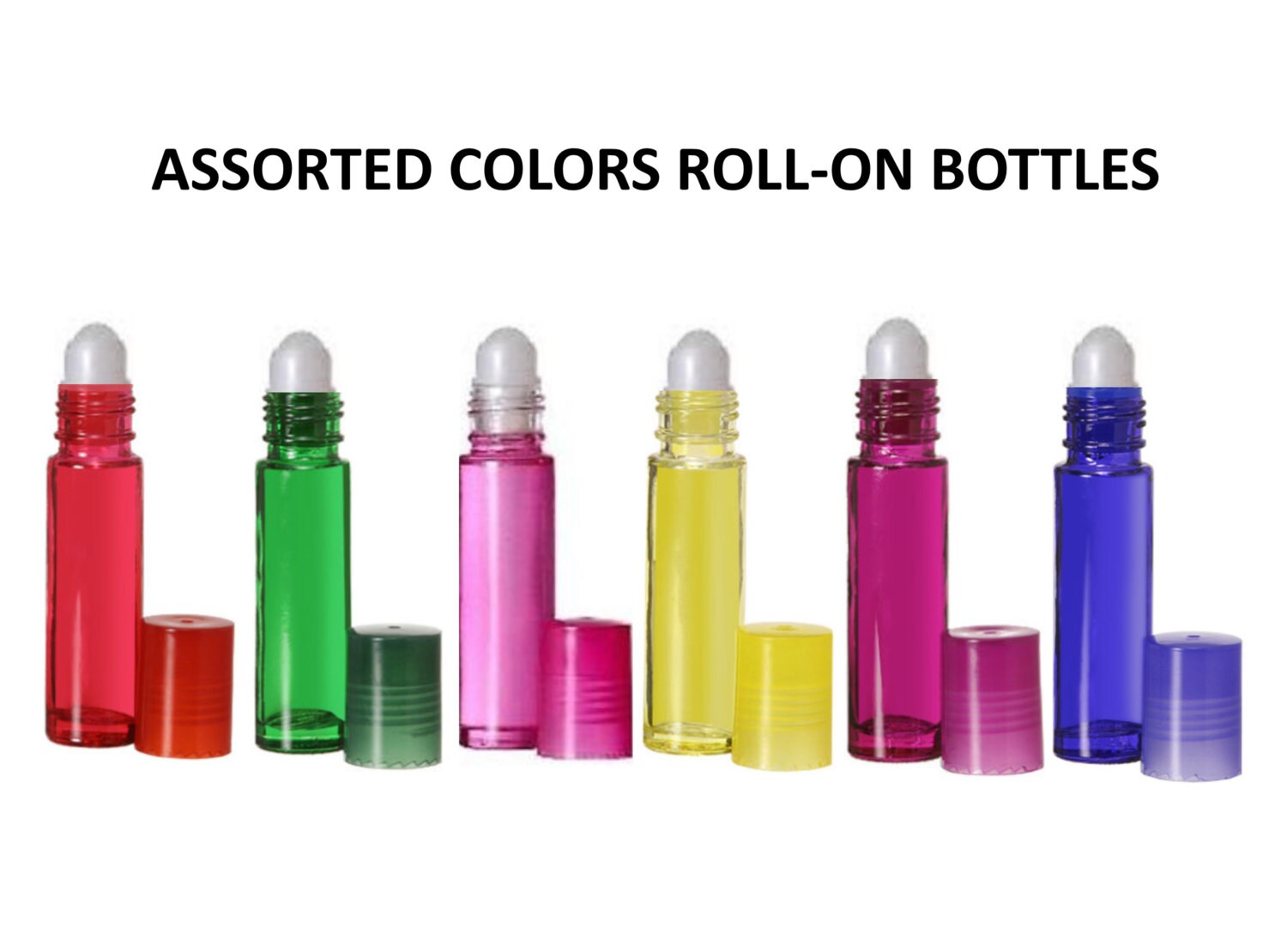 144 Glass Roll On 10 Ml Roller Bottles Essential Oil Perfume