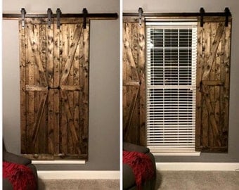 Barn wood shutters | Etsy