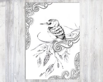 Intricate coloring | Etsy