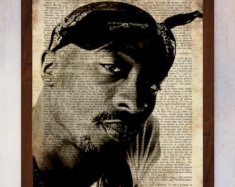 Tupac art | Etsy