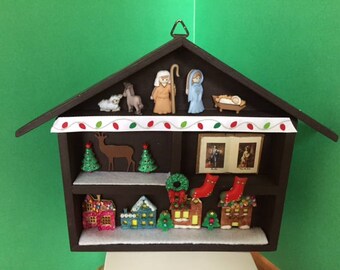 Christmas diorama | Etsy