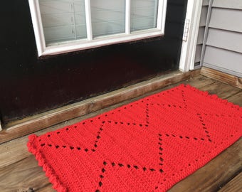 Crochet rug | Etsy