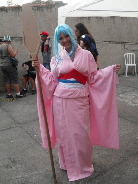 Botan Costume kimono Yu Yu Hakusho Cosplay Comission Seam