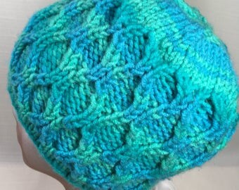 Knit pillbox hat | Etsy