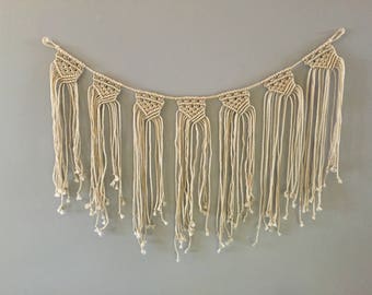 Macrame banner | Etsy