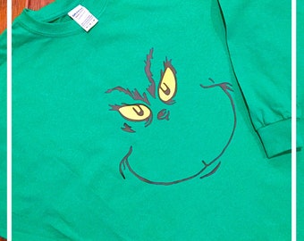 Grinch face | Etsy