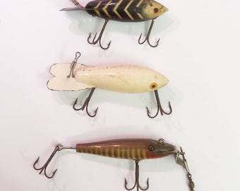 Antique fishing lure | Etsy