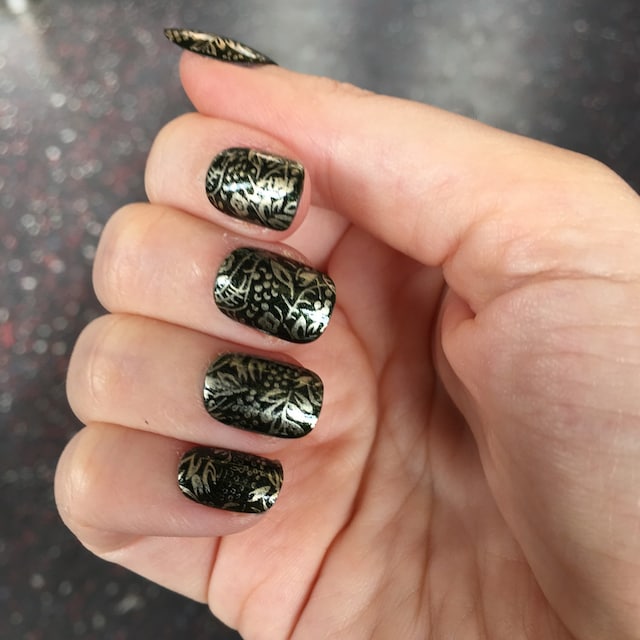 Handmade Designer Fake Nails from Girly To by NeverTooMuchGlitter