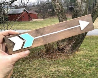 Wood arrow signs | Etsy