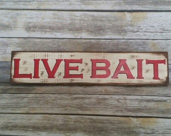 Bait sign | Etsy