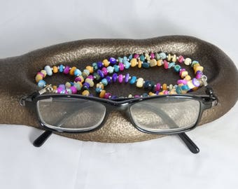 Blue Eyeglasses Chain / Eyeglass Chain / Eye Glass Chain / Eye