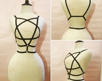 Items similar to Male Rib-Cage Harness on Etsy