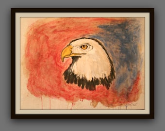 Abstract eagle | Etsy