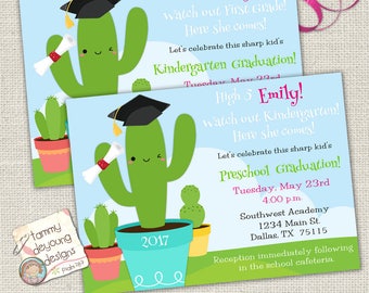 Preschool graduation invitation | Etsy