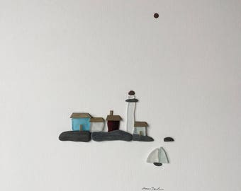 Pebble Art by artist Sharon Nowlan. Art for the by PebbleArt