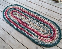 Unique cotton crochet rug related items | Etsy