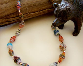 Paper jewelry | Etsy