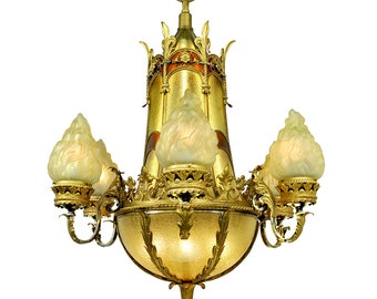 1920s light fixture | Etsy