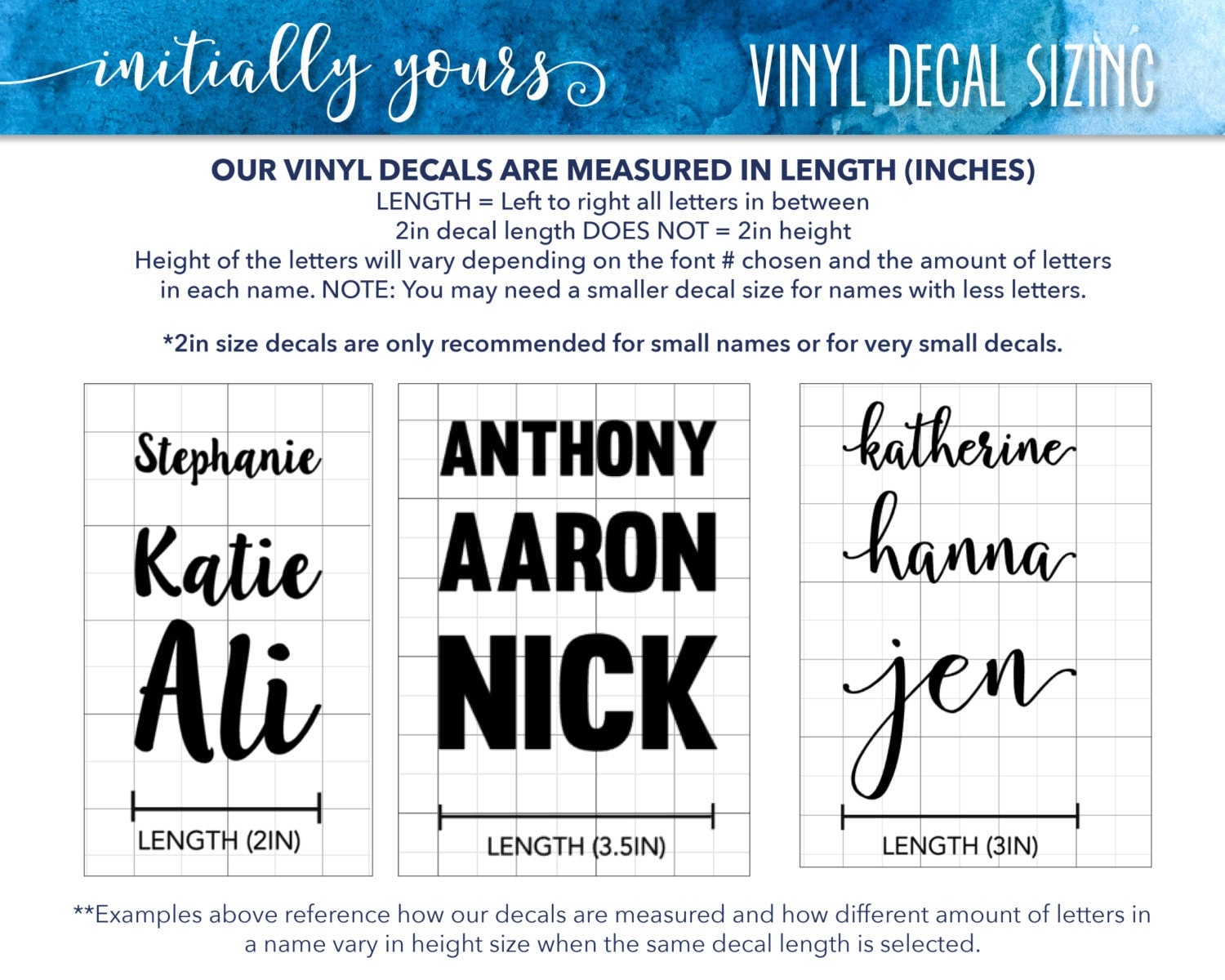 Personalized Name Vinyl Decal DIY Vinyl Stickers Tumbler Cup