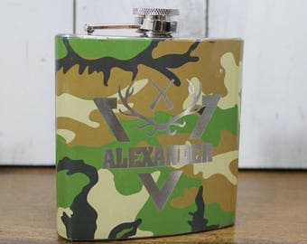 Hunting flask | Etsy