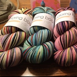 Hand Dyed Yarns by coloringbookyarns on Etsy